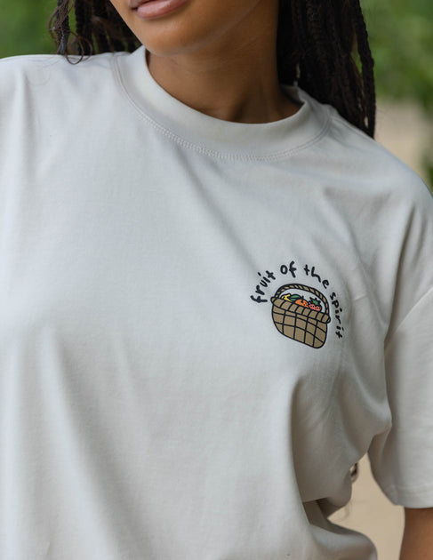 Fruit of the Spirit Giving Basket Unisex Tee| Christian T-Shirts | Elevated Faith