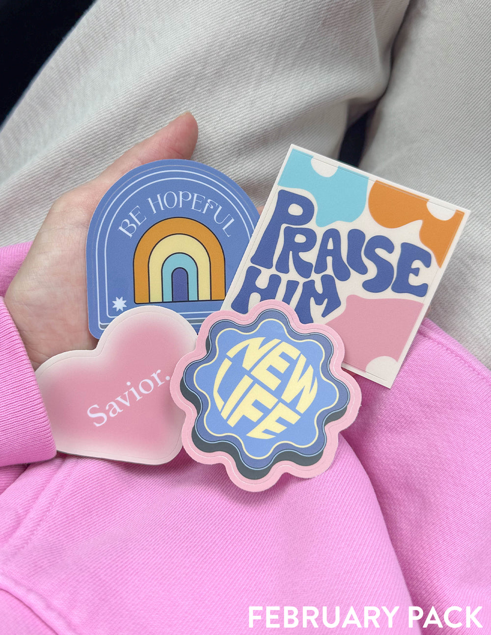 Elevated Faith Sticker Club | Sticker Subscription | Elevated Faith