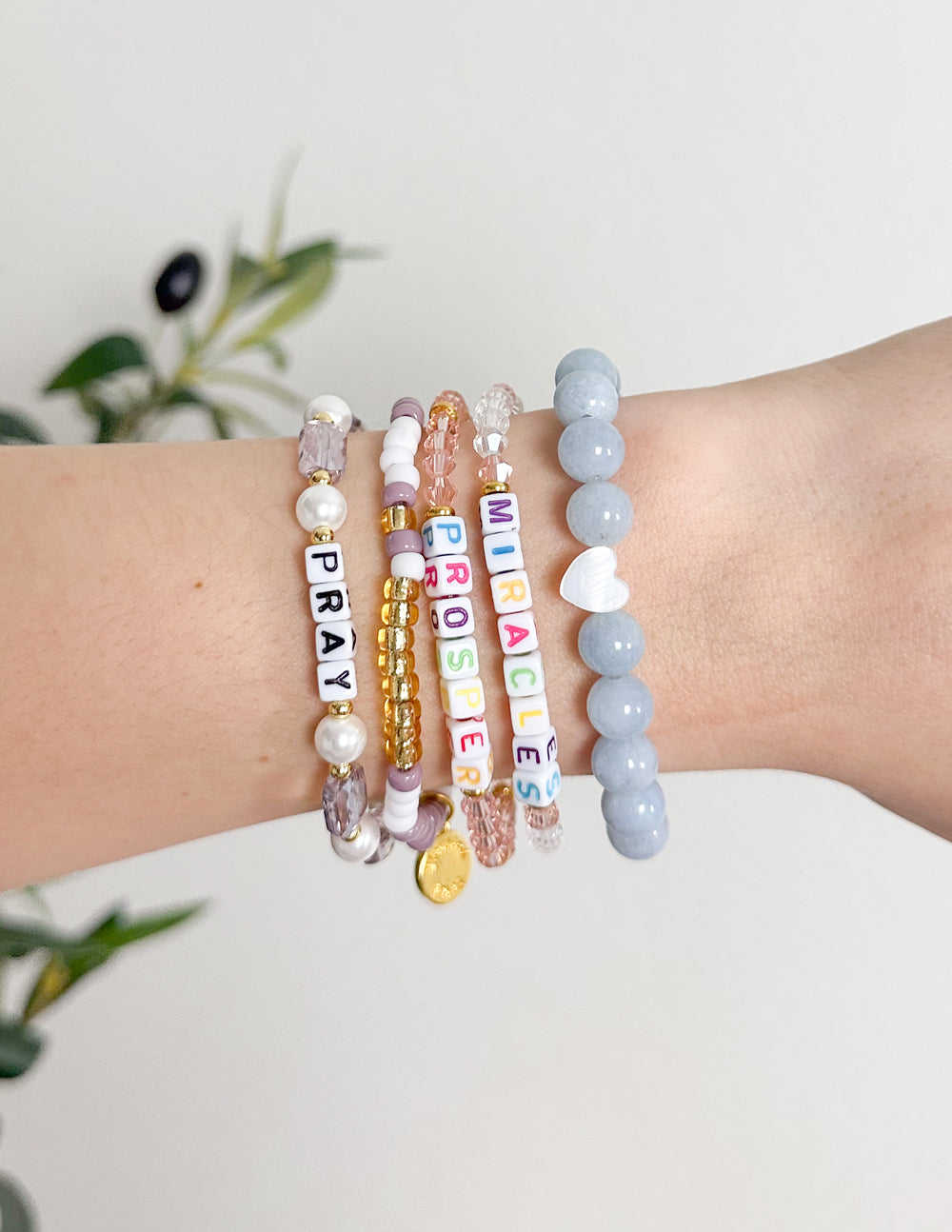 Prosper Letter Bracelet | Christian Jewelry | Elevated Faith