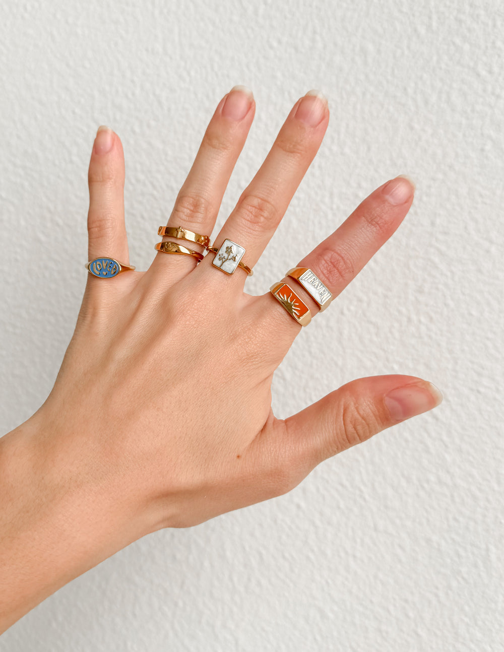 Sunrise Rectangular Signet Ring | Jewelry | Elevated Faith
