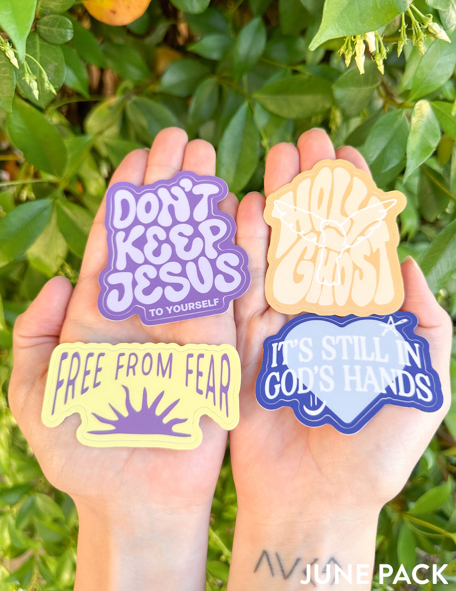 Elevated Faith Sticker Club | Sticker Subscription | Elevated Faith