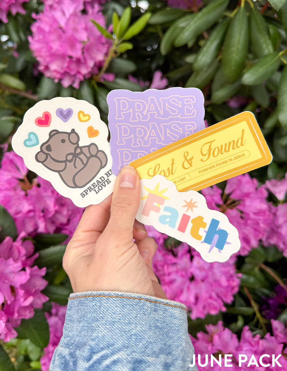 Elevated Faith Sticker Club | Sticker Subscription | Elevated Faith