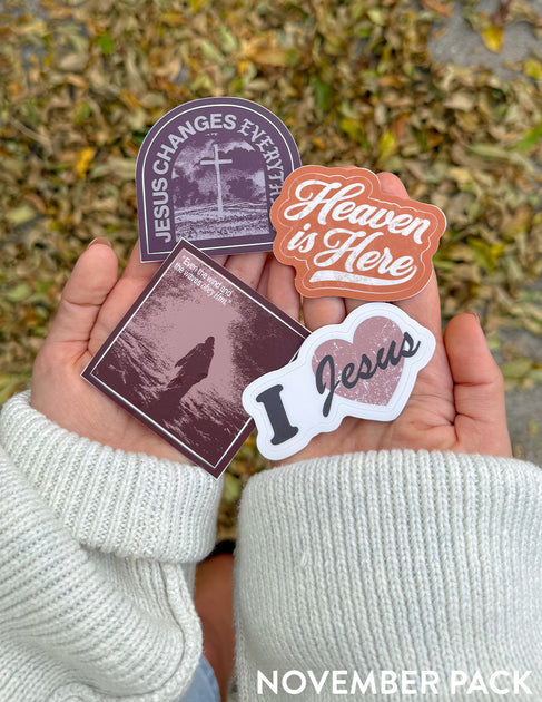 Elevated Faith Sticker Club | 6 Month Subscription | Elevated Faith