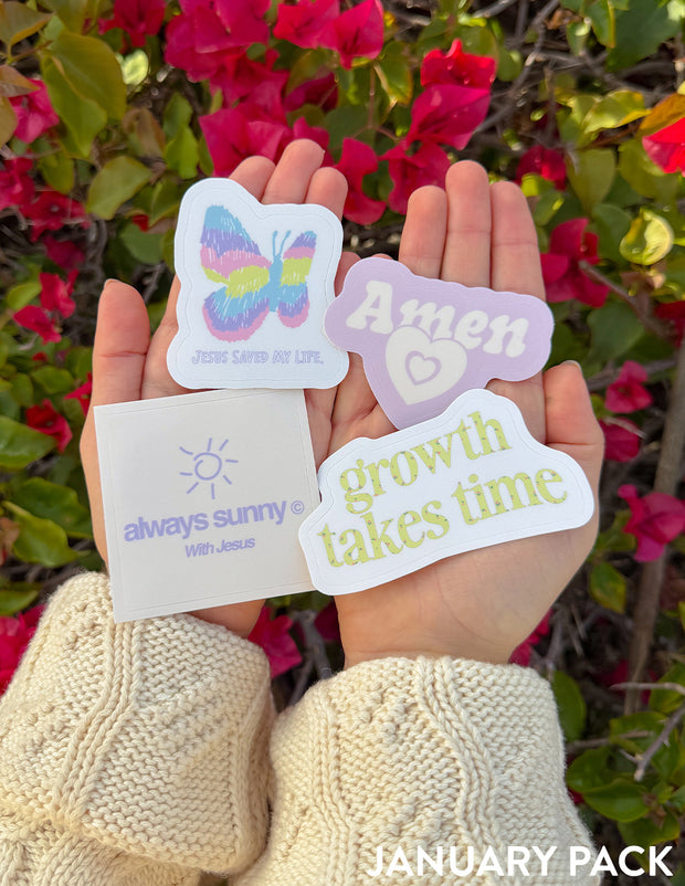 Elevated Faith Sticker Club | Sticker Subscription | Elevated Faith