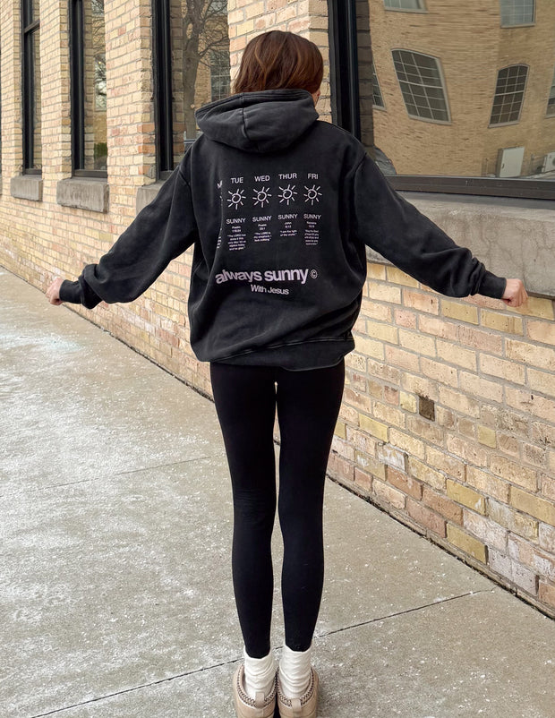 Always Sunny With Jesus Unisex Hoodie | Elevated Faith