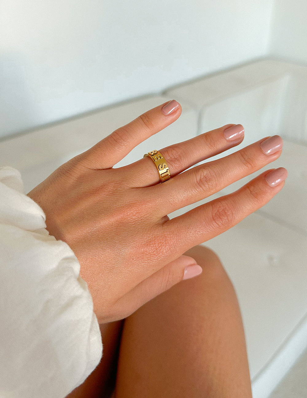 Be Still 3D Letter Ring | Christian Rings | Jewelry | Elevated Faith
