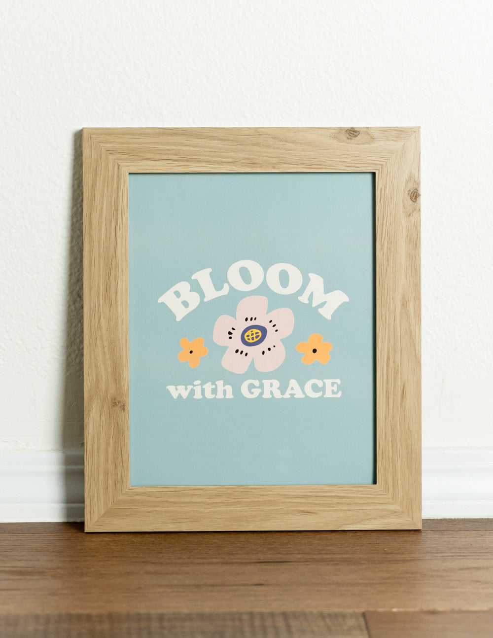 Bloom With Grace Print | Home Decor | Elevated Faith