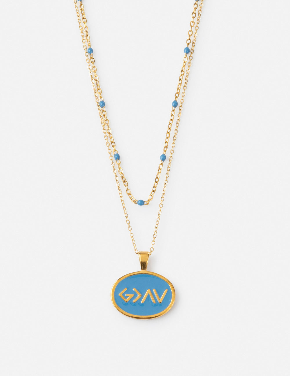 Blue Highs and Lows Necklace Set | Christian Jewelry | Elevated Faith