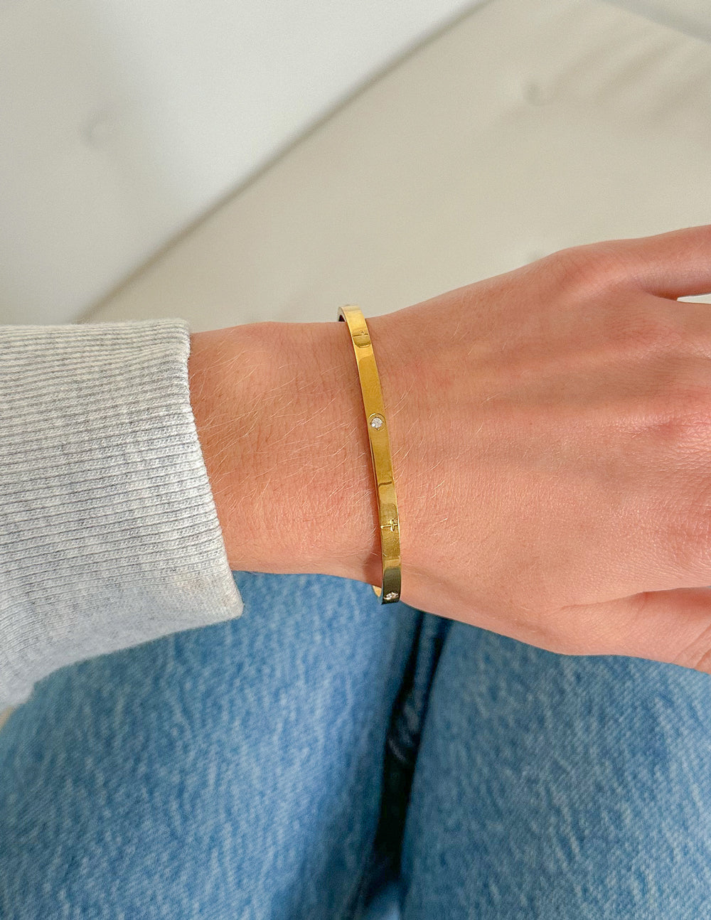 Eternity Gem Cuff Bracelet | Christian Jewelry | Elevated Faith