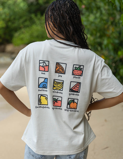 Fruit of the Spirit Giving Basket Unisex Tee| Christian T-Shirts | Elevated Faith