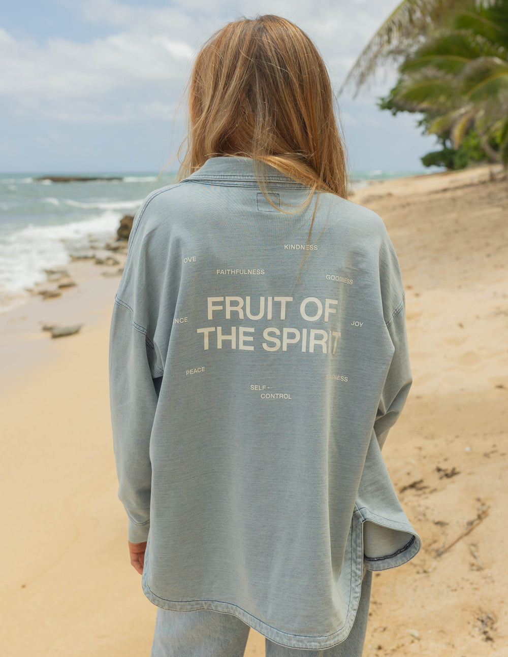Fruit of the Spirit Shacket | Christian Apparel | Elevated Faith