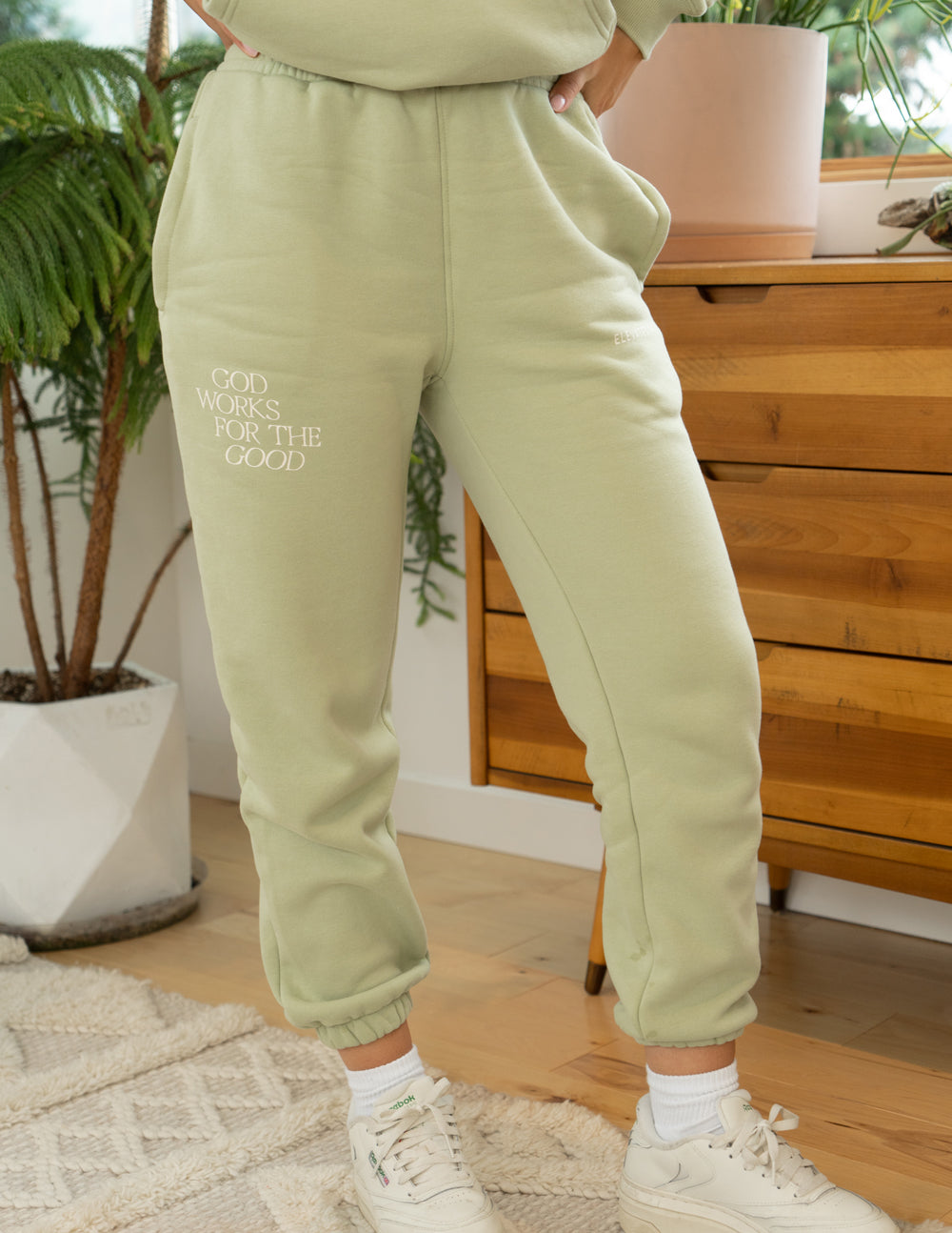God Works for the Good Sweatpant | Christian Apparel | Elevated Faith