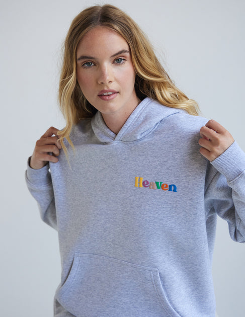 Heaven Heather Grey Unisex Hoodie | Christian Apparel | Elevated Faith
