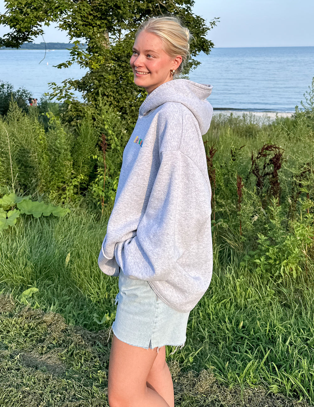 Heaven Heather Grey Unisex Hoodie | Christian Apparel | Elevated Faith