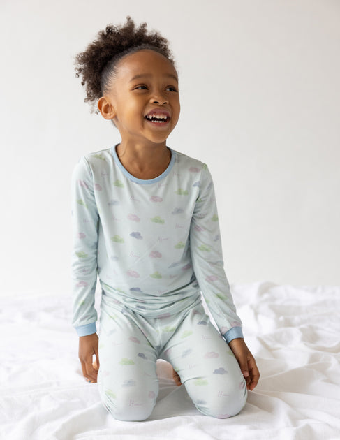 Heaven Bamboo Kids Pajama Set | Christian Sleepwear | Elevated Faith