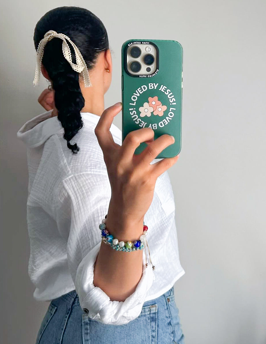 Loved by Jesus x Bryn Sato Phone Case | Elevated Faith