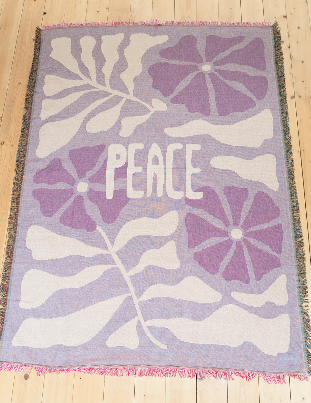 Peace Throw Blanket | Christian Home Decor | Elevated Faith