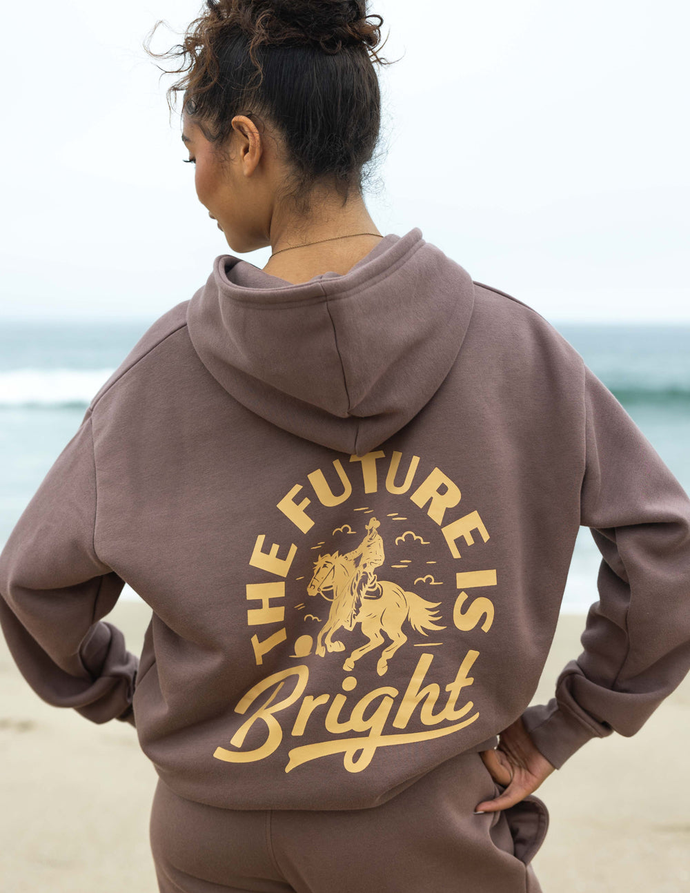The Future Is Bright Rodeo Unisex Hoodie | Elevated Faith