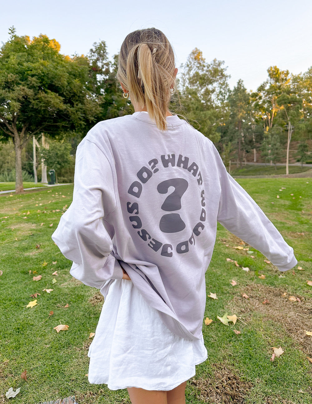 WWJD Purple Unisex Tee | Christian Tees | Elevated Faith