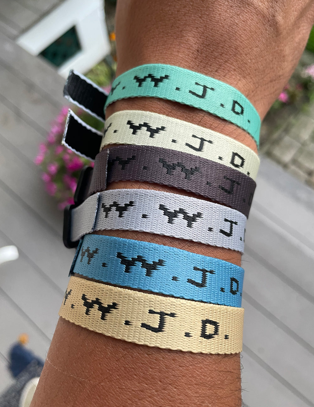 WWJD Surf Bracelet Pack | WWJD Bracelets | Elevated Faith