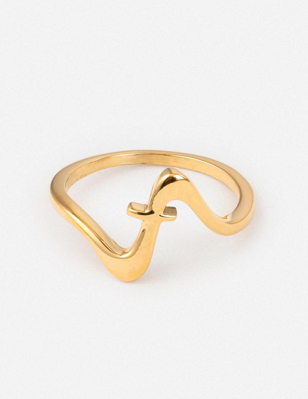Wavy Cross Ring | Christian Jewelry | Elevated Faith