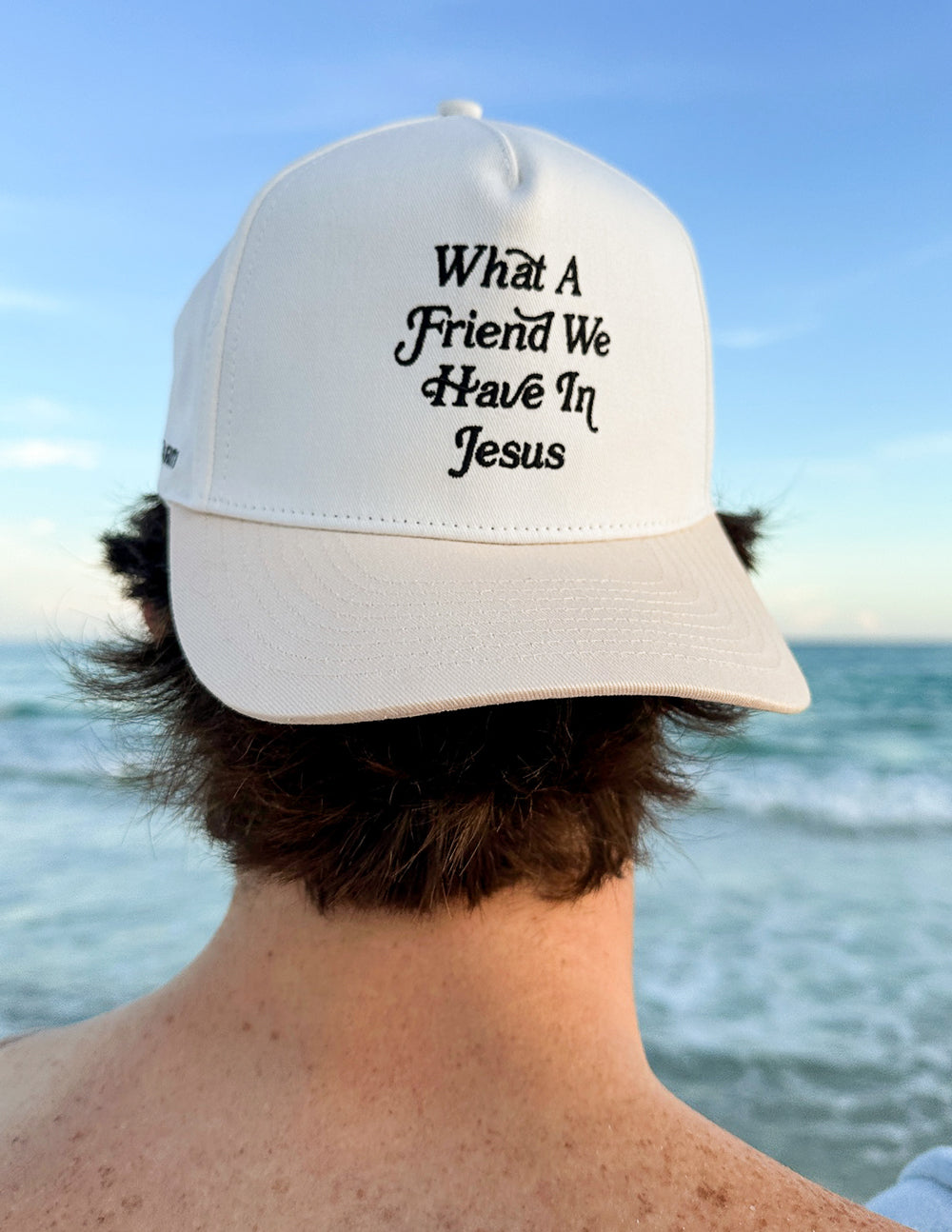 What a Friend in Jesus Trucker Hat | Christian Hats | Elevated Faith
