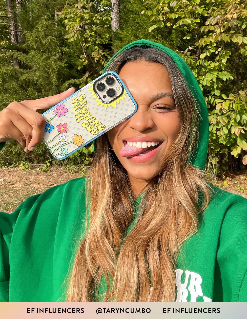 Growing with God x Taryn Cumbo Phone Case | Elevated Faith