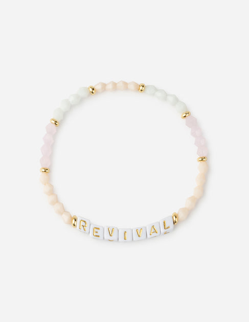 Revival Letter Bracelet | Christian Jewelry | Elevated Faith