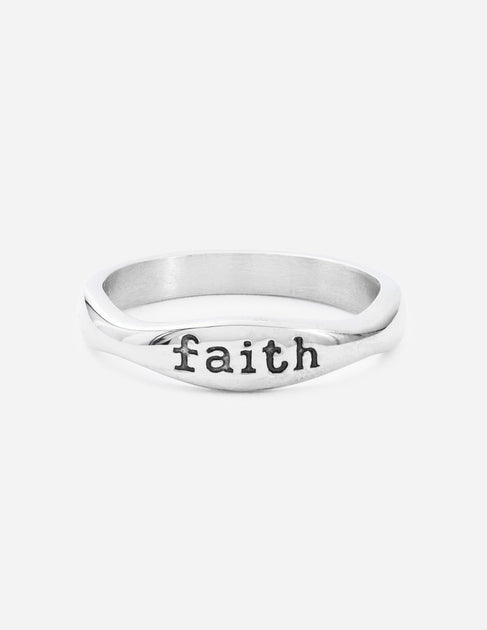 Faith Ring | Christian Rings | Christian Jewelry | Elevated Faith