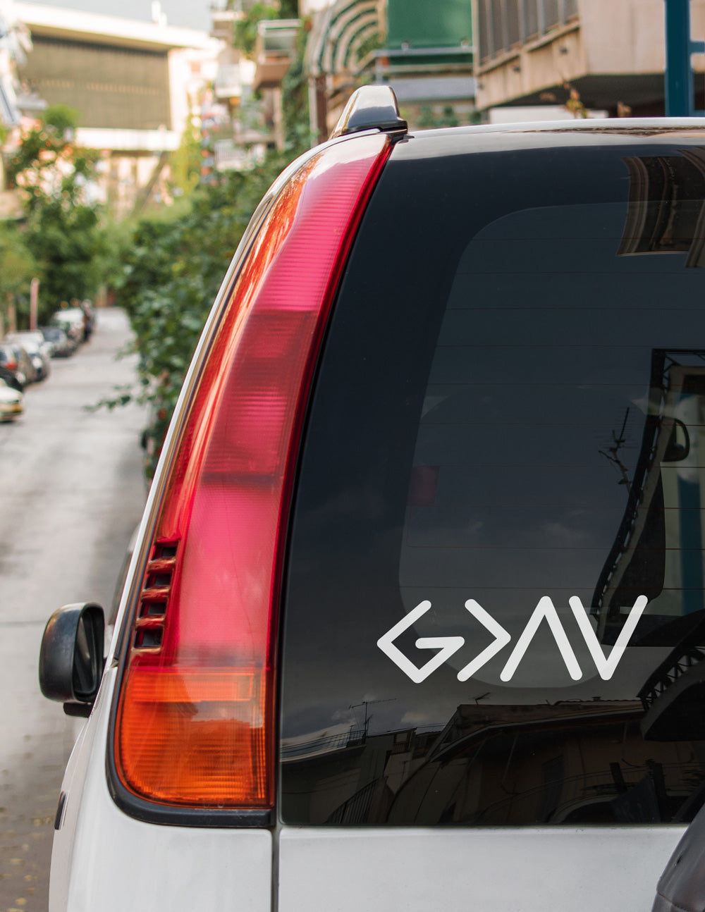 Highs and Lows Vinyl Decal | Car Accessories | Elevated Faith